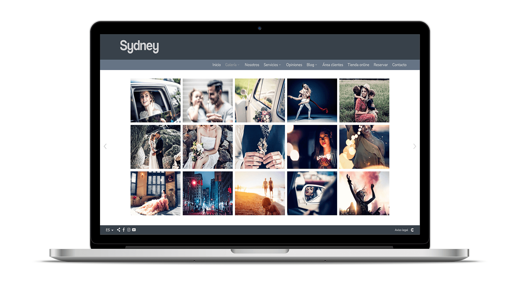 Crea una página web de fotografía rentable y ten más clientes